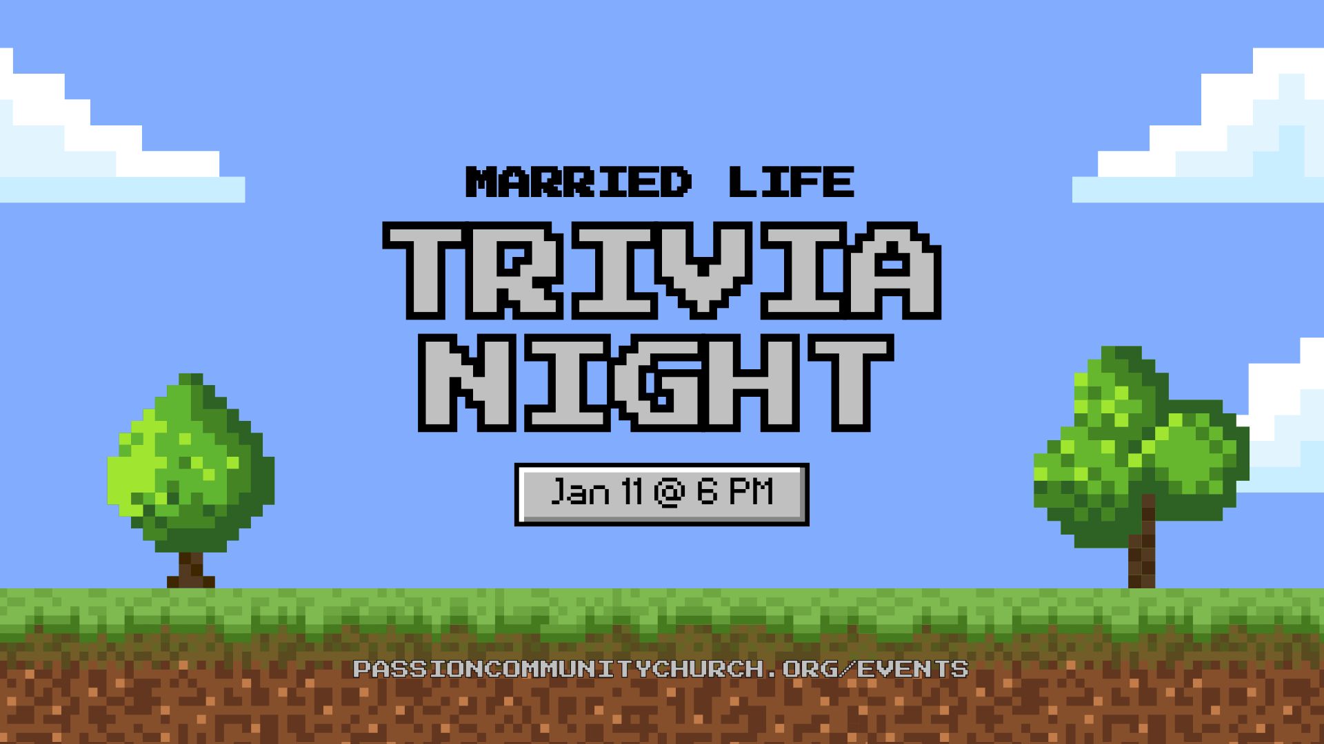 Married Life Trivia Night (Cancelled) - Passion Community Church ...